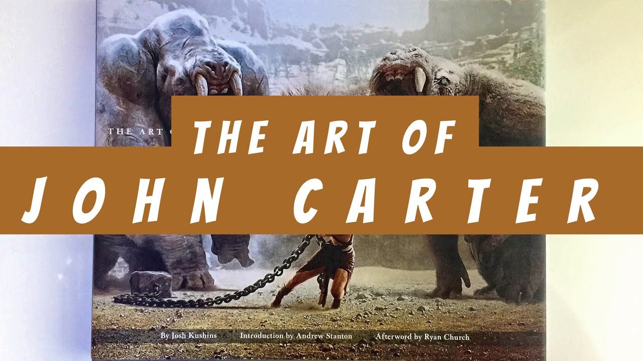The Art of John Carter (flip through) Disney Artbook - YouTube