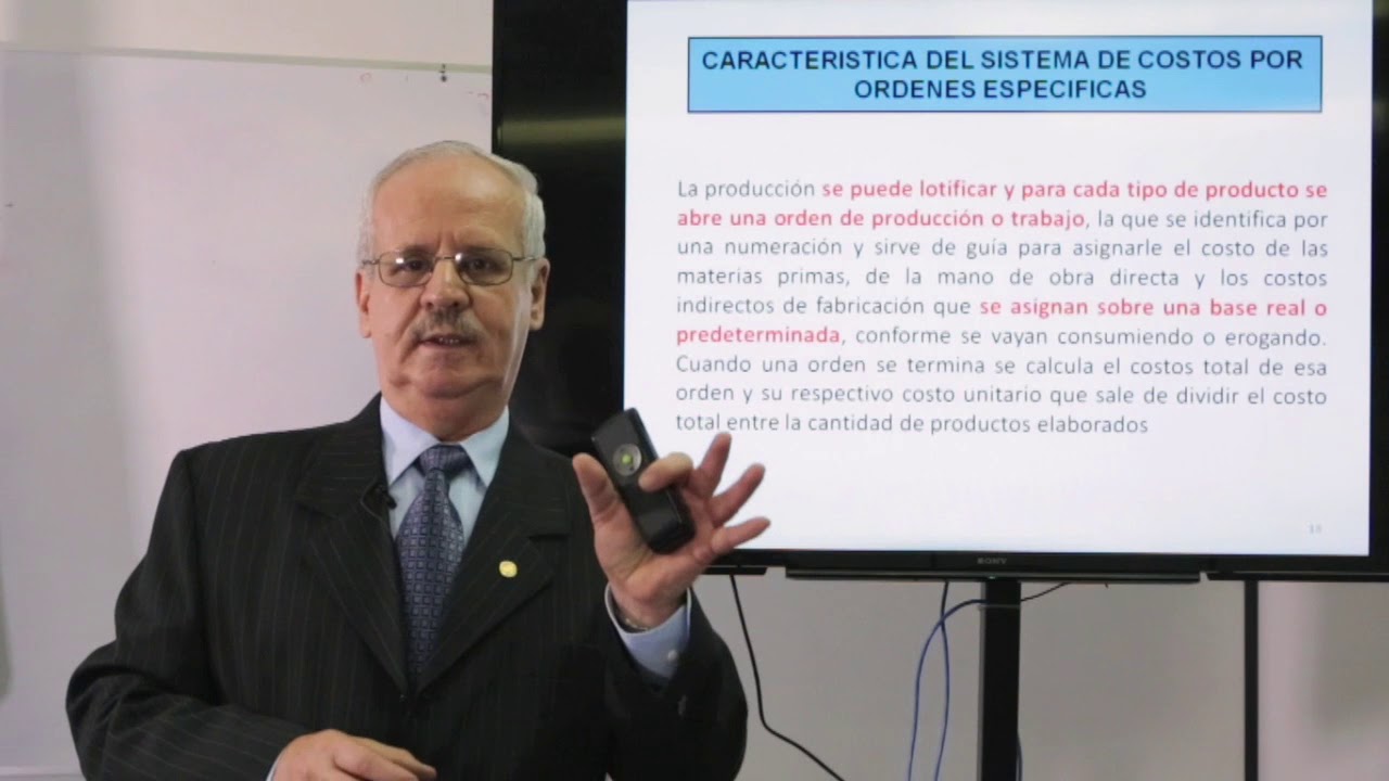 Oscar Saenz: Diferentes Sistemas de Costos - YouTube