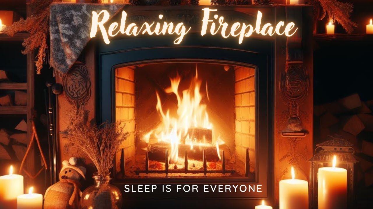 Cozy Fireplace Sounds for Relaxation and Sleep | 6 Hours of Crackling ...