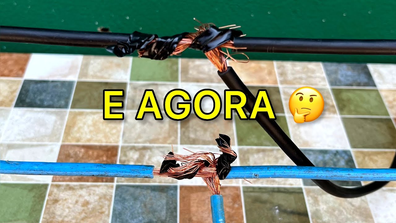 Técnica de como fazer EMENDA de FIO - DICA DO ELETRICISTA - YouTube