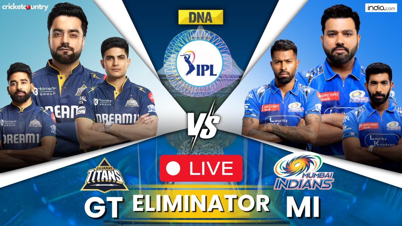 GT Vs MI Live: Gujarat Titans Vs Mumbai Indians Live Match I IPL 2025 ...