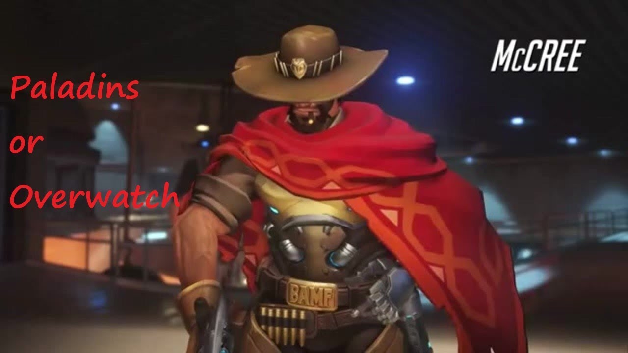 Overwatch and Paladins comparison, and a mccree gameplay. - YouTube