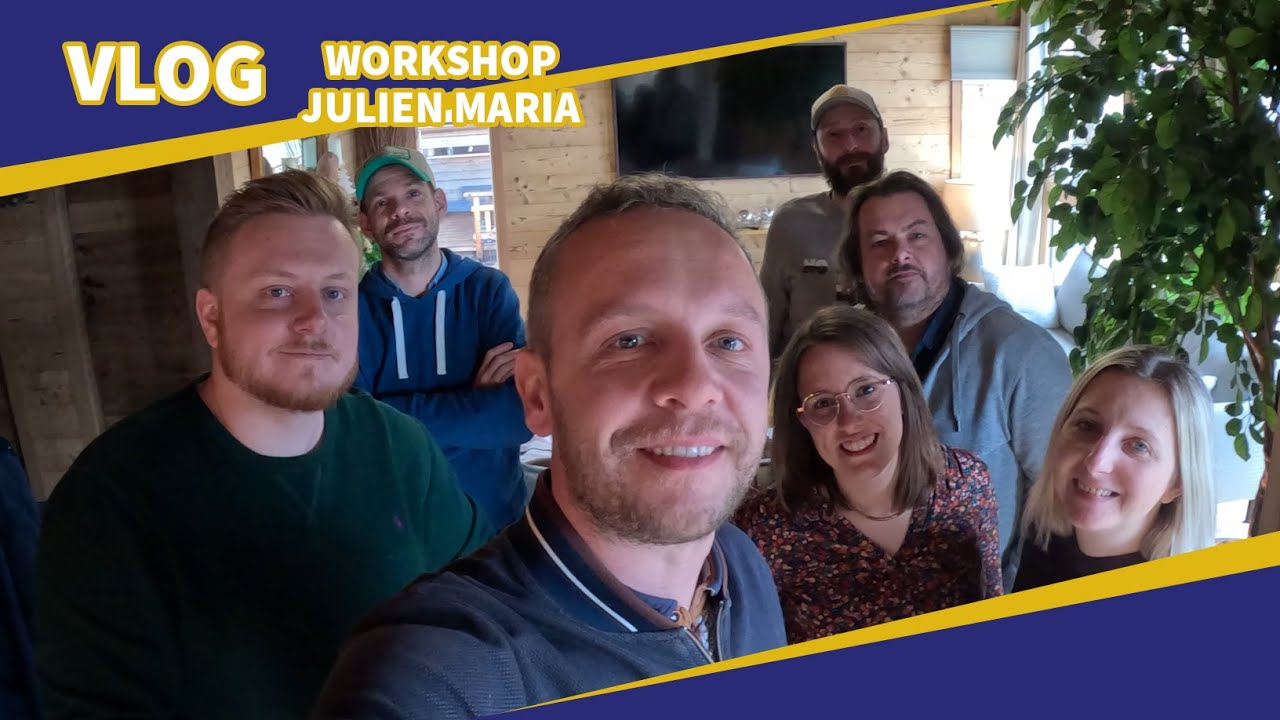 VLOG - WORKSHOP Mariage chez JULIEN MARIA - YouTube