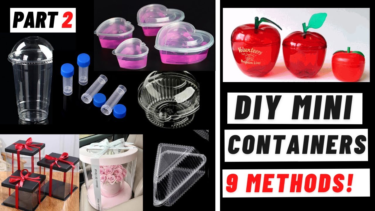 How To Make Small Container At Home Part 2 |Gift Box Tutorial | DIY ...