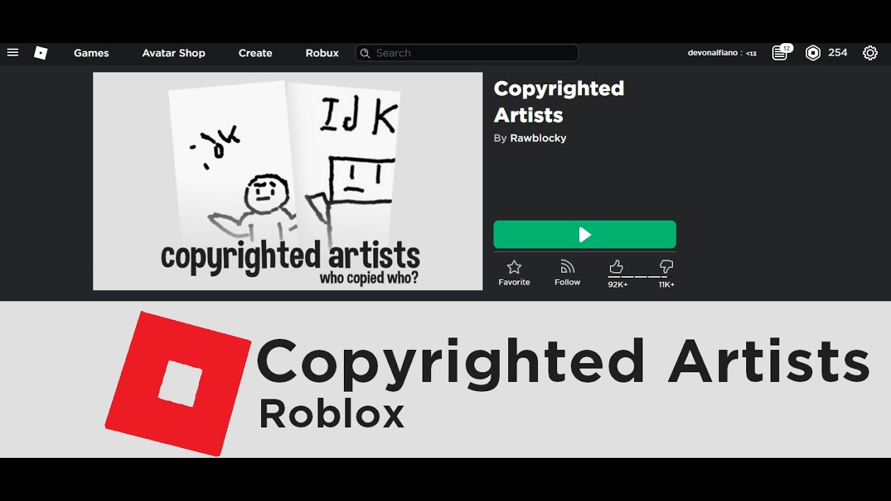 Who Copied My Drawing??? – Roblox Copyrighted Artists #1 - YouTube