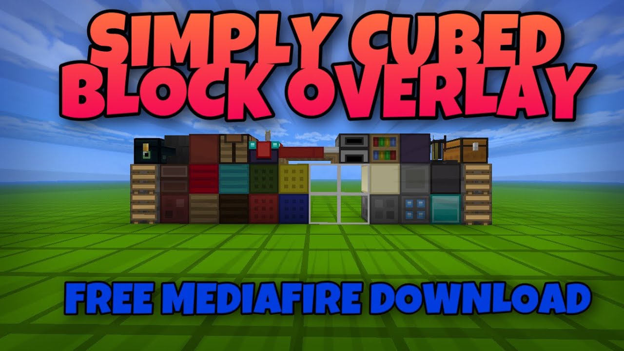 BEST Block Overlay For MCPE! 1.20+ - YouTube