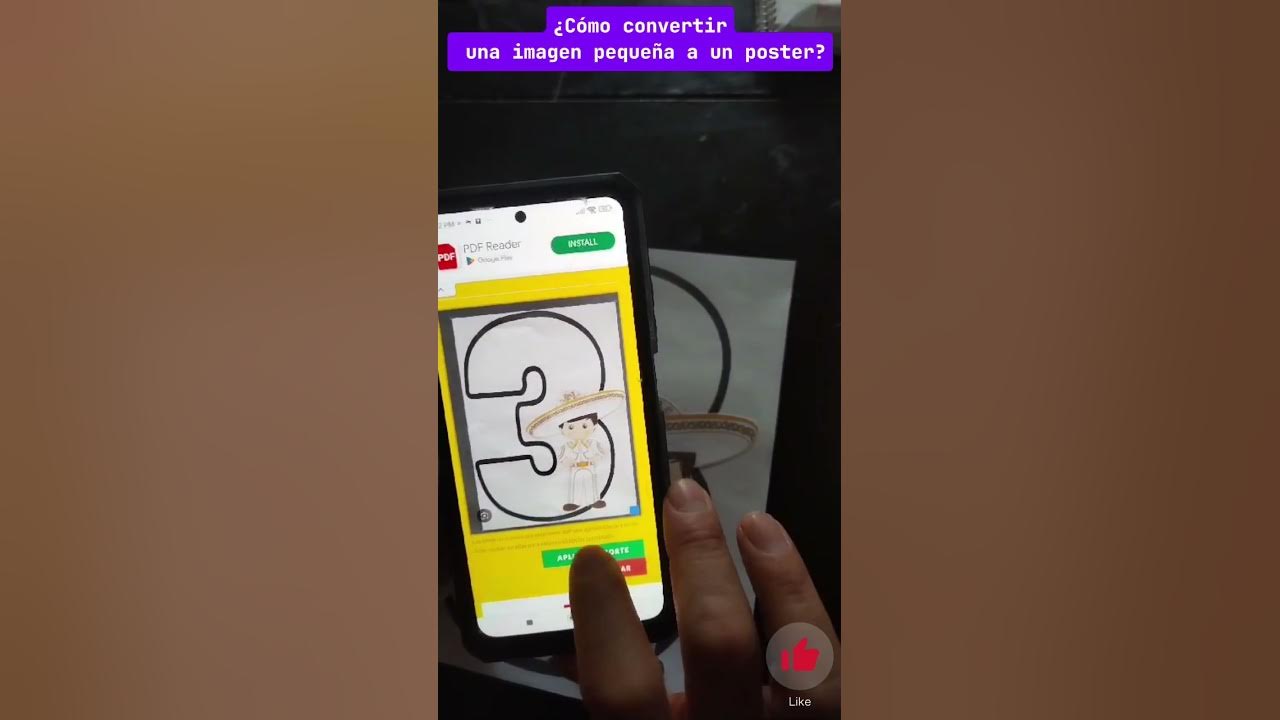 Tutorial cómo convertir una imagen a póster, cómo hacer grande una imagen, Tutoriales// Profe ...