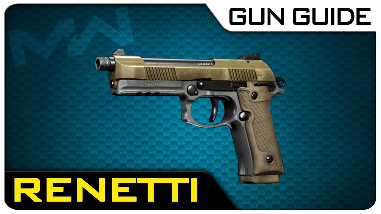 Renetti Stats & Best Attachments! | Modern Warfare Gun Guide #31 - YouTube