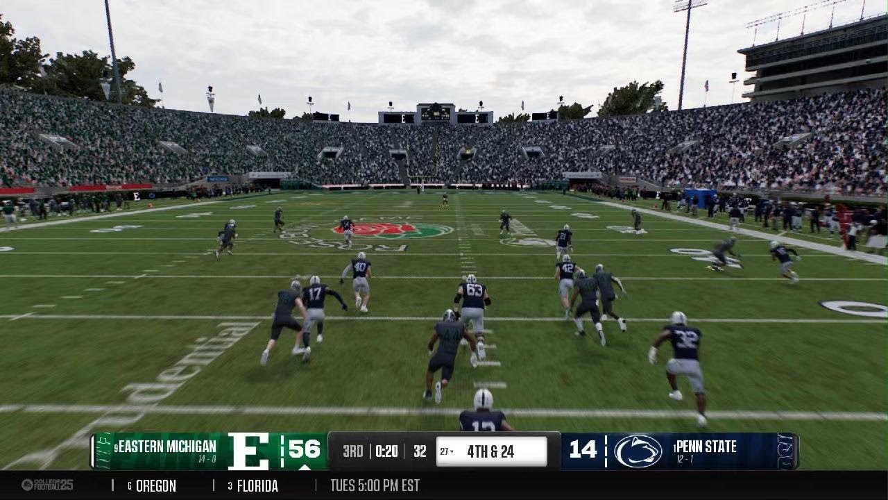 Insane punt return touchdown - YouTube