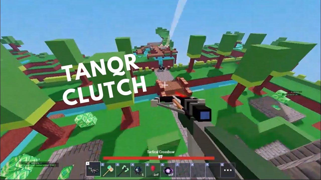 So I Tried The TanqR Clutch [Roblox Bedwars] - YouTube
