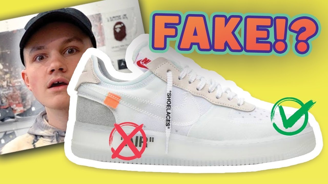 FAKE Off-White Air Forces & $20K 100+ Pair Cash Out! - YouTube