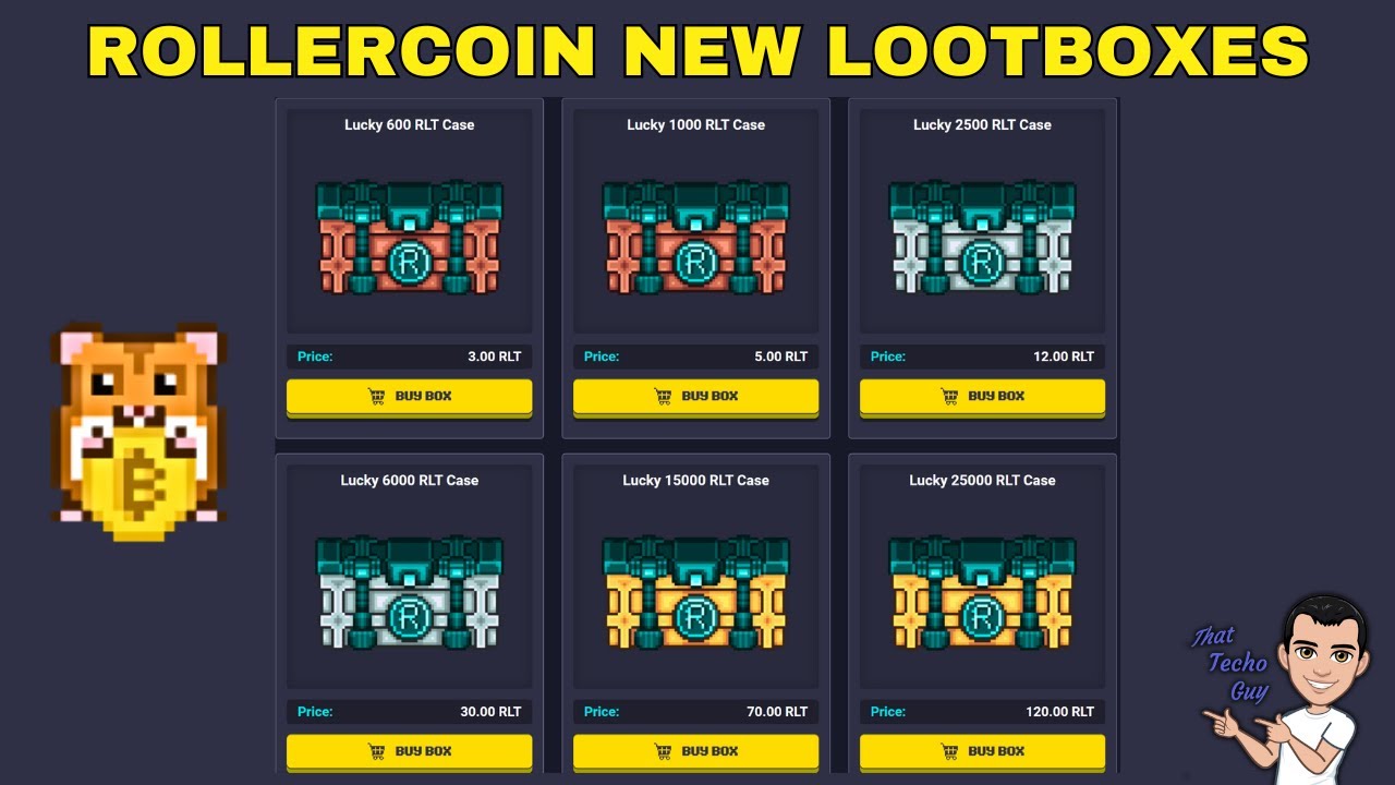 Rollercoin | New Lootboxes - YouTube