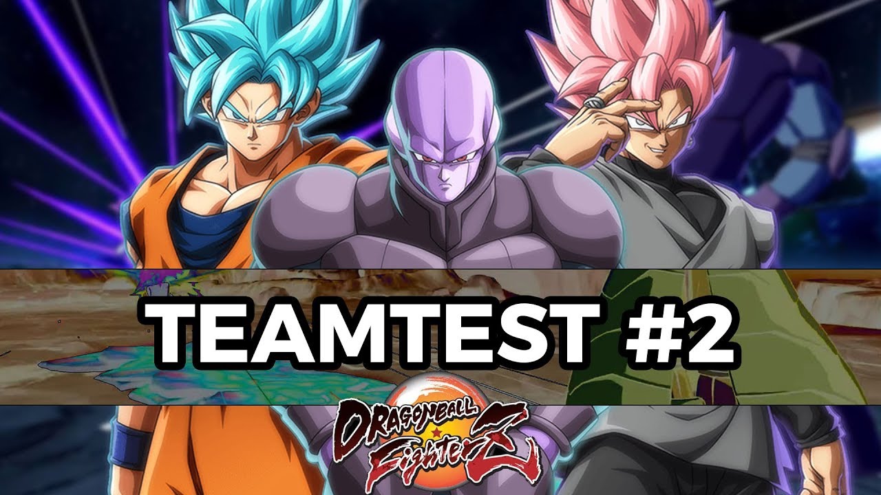 DB FighterZ Team Test #2 - DB Super Team - YouTube