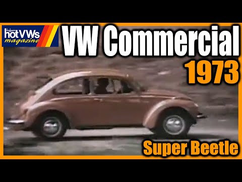 1973 Volkswagen Super Beetle (1303) Commercial