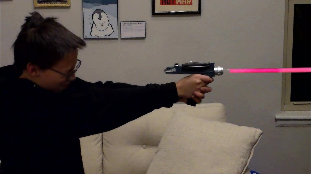 Star Trek: The Original Series Phaser Testing in real life! - YouTube