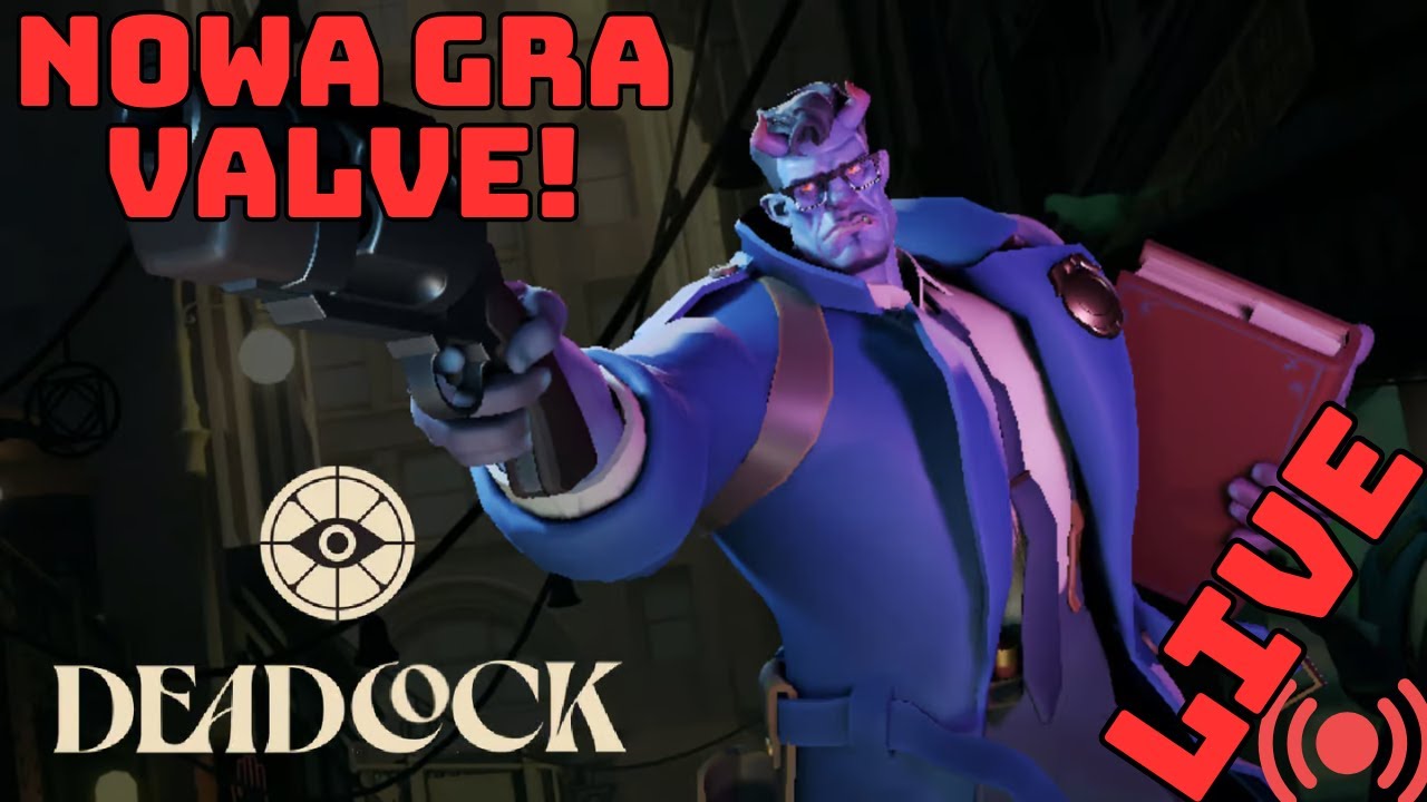 Nowa gra VALVE! - Deadlock Alpha Gameplay PL LIVE - YouTube