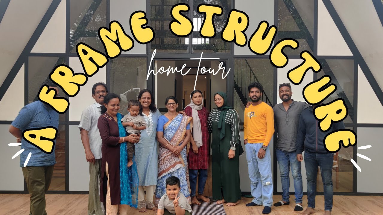 HOME TOUR - A FRAME STRUCTURE,WAYANAD - BUHO STUDIO - YouTube