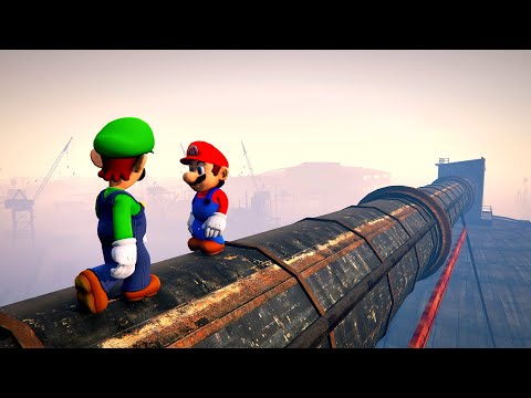 GTA 5 MARIO vs LUIGI Ragdolls Compilation ep.15 (Euphoria Physics | Funny Moments)
