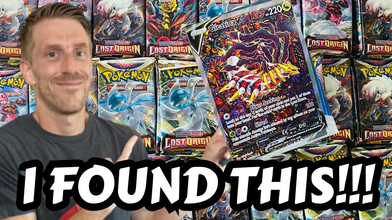 I Opened 600 Packs of Lost Origin For a Master Set Chase and FOUND THIS ...