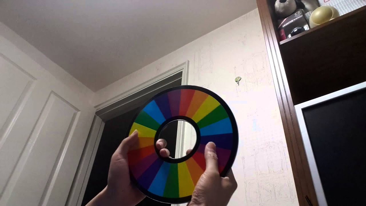 color change disk magic 색 변화 디스크 마술 - YouTube
