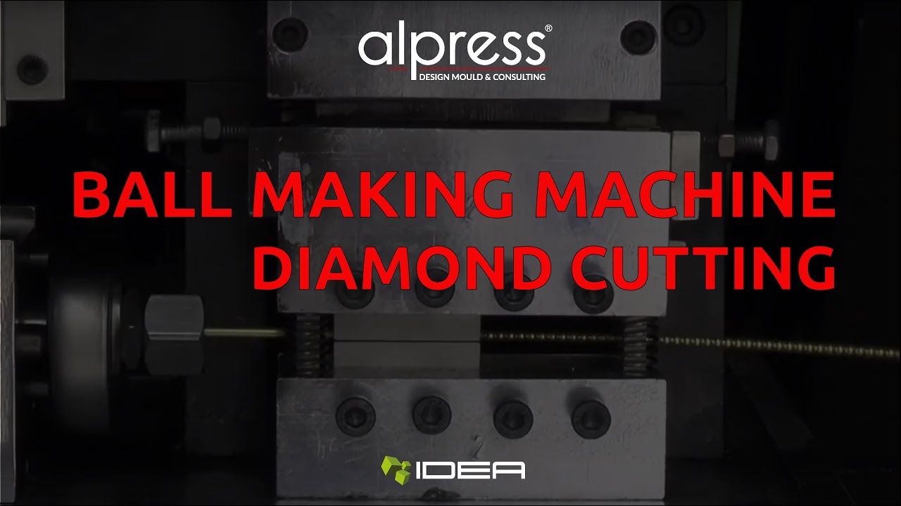 BALL MAKING MACHINE / DIAMOND CUTTING - YouTube