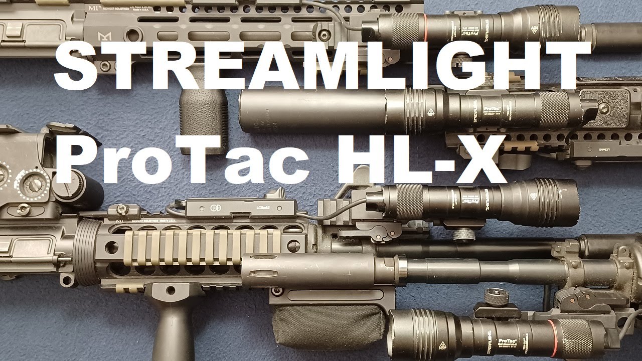 STREAMLIGHT PROTAC HL-X RAIL MOUNT LIGHT and PROGRAMMABLE SWITCH, 1000 ...