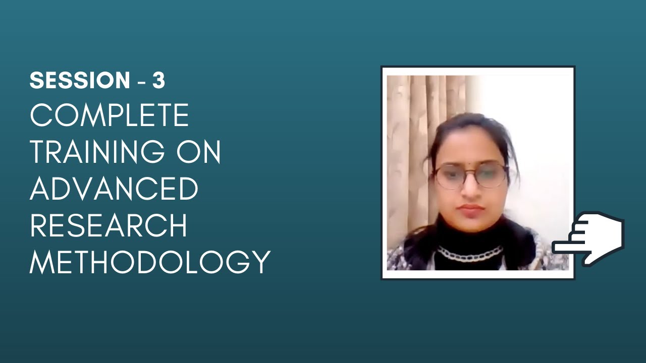 Webinar Series | Complete Training on Advanced Research Methodology ...
