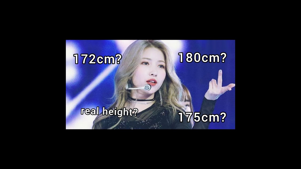 Sowon's (Gfriend) height - YouTube