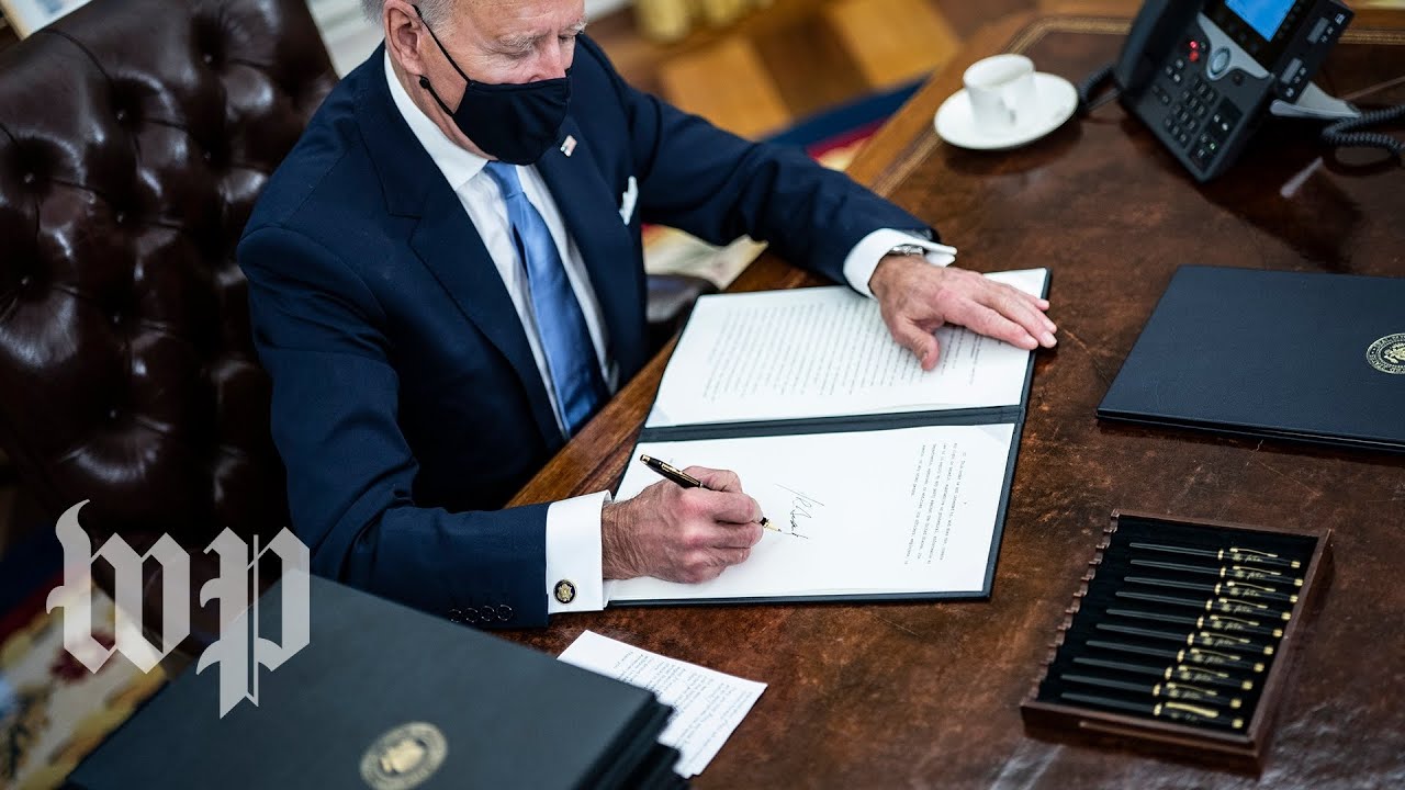 President Biden signs executive orders on immigration - 2/2 (FULL LIVE ...