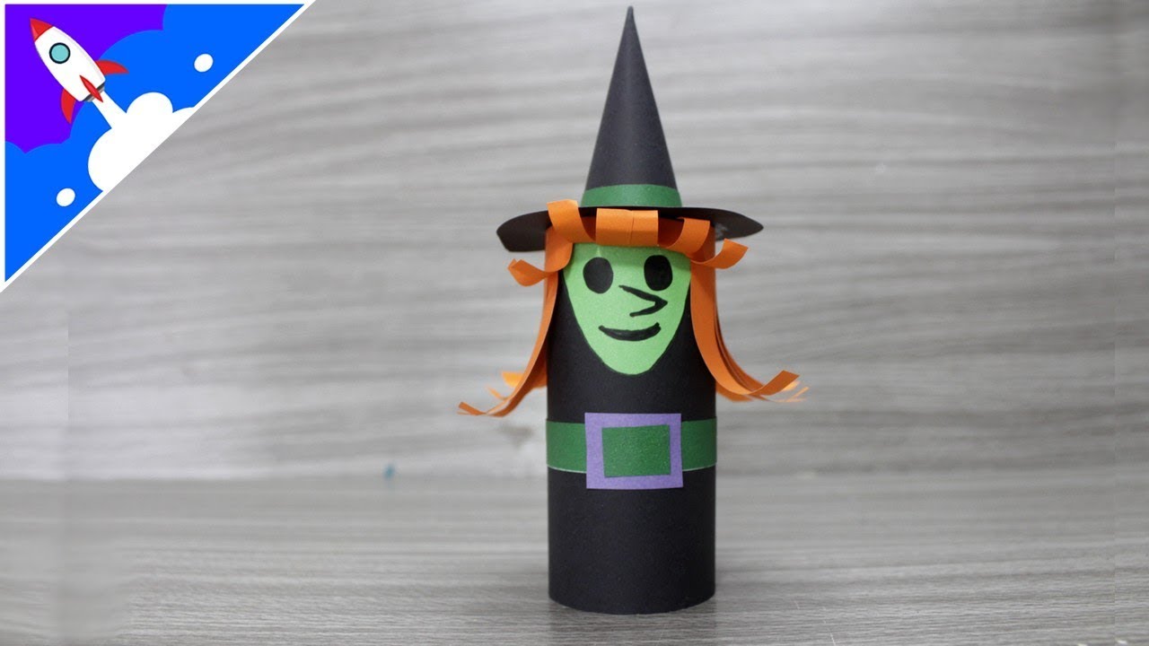 Artesanato Em Rolo De Papel Higienico Halloween
