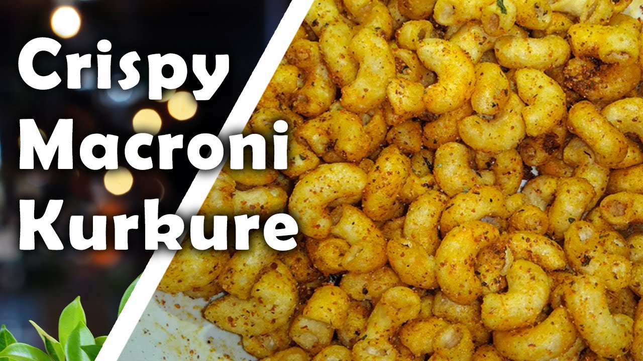 Crispy Fried Macroni Kurkure | Macroni Pasta Recipe | Teatime Snacks ...