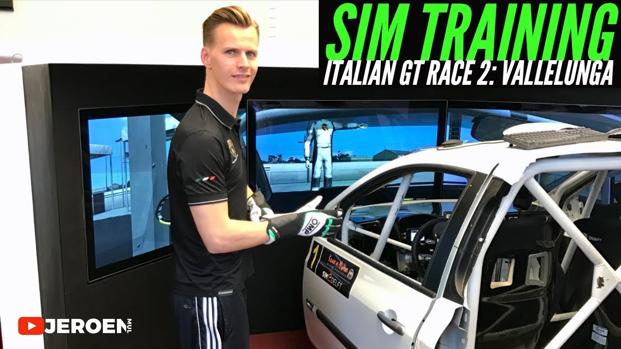 RACING SIM Training with the WORLD CHAMPION!! - YouTube