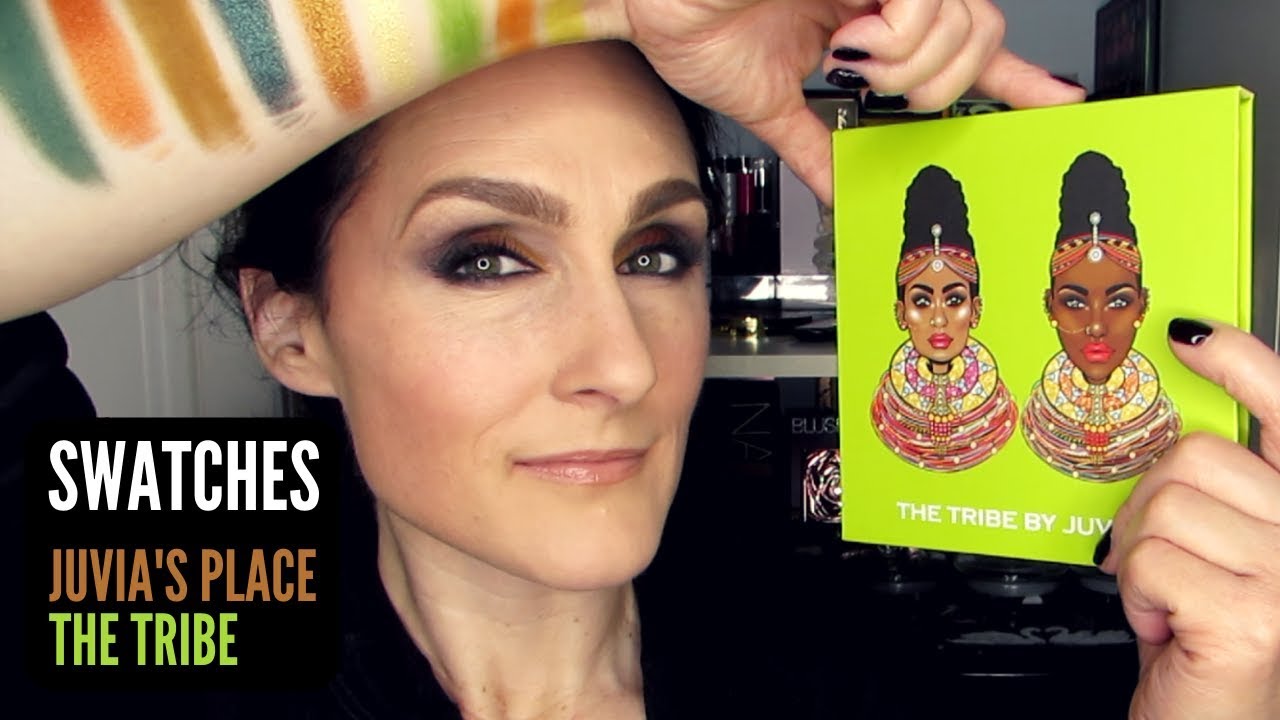 Swatches — The Tribe Palette by Juvia’s Place - YouTube