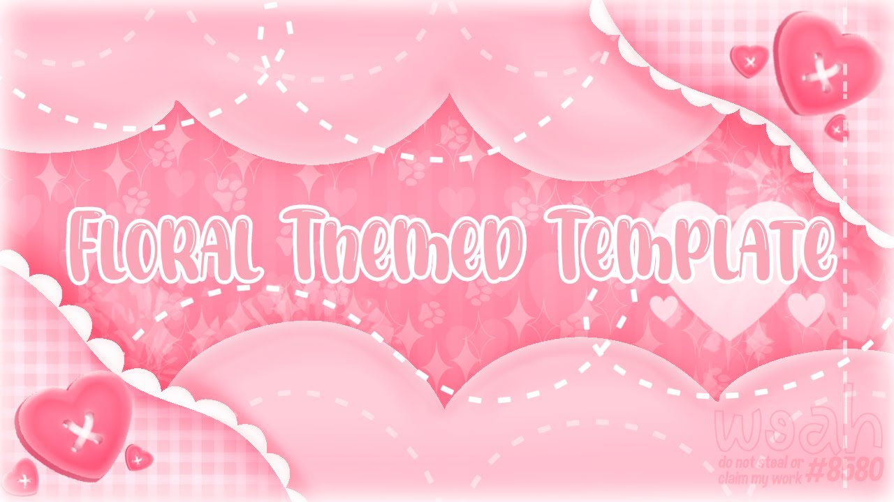 aesthetic discord server template | Floral Themed Server Template | # ...