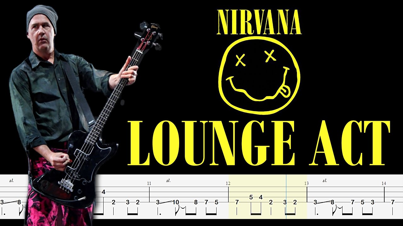 Nirvana - Lounge Act (Bass Tabs + Tutorial) By @ChamisBass - YouTube