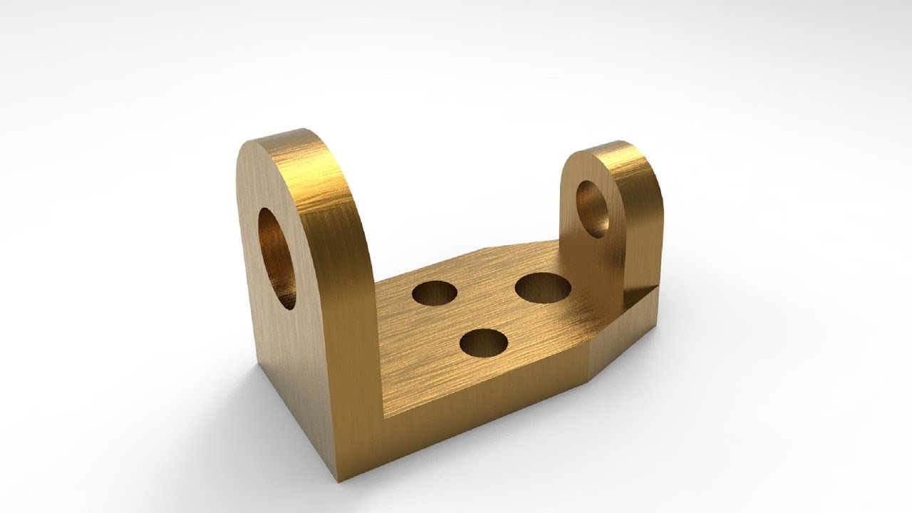 SolidWorks Tutorial - Simple 3D Design Technique - 01.15 (New Series ...