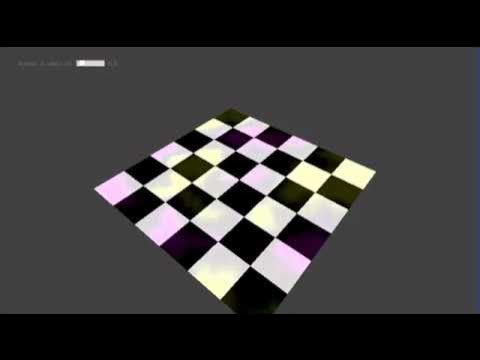 Procedural checker shader .Flare3D FLSL - YouTube