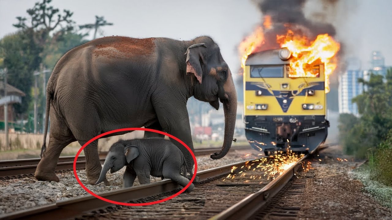 50 Horrifying moments of Animals Colliding with Trains | Idiots Rising ...