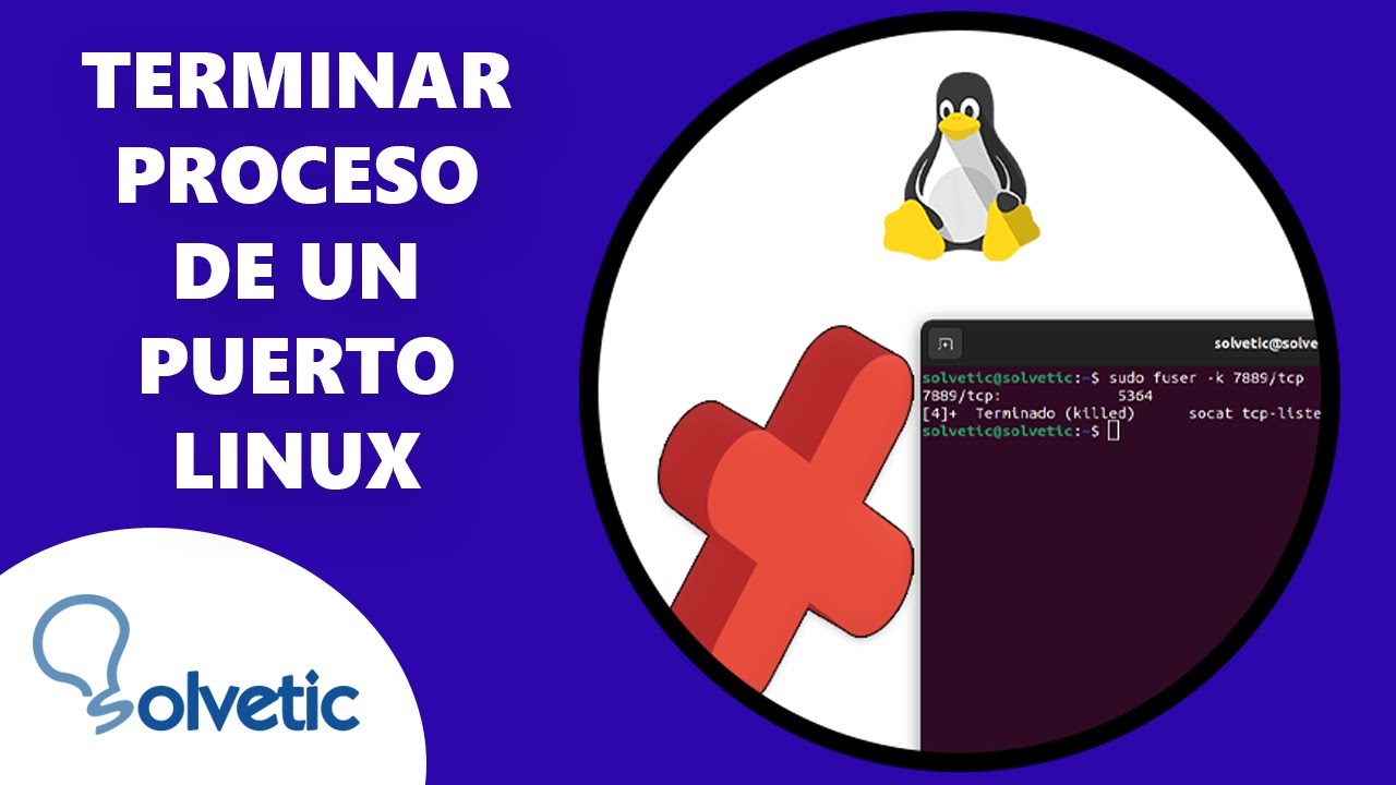 Terminar Proceso de un Puerto Linux ️ - YouTube