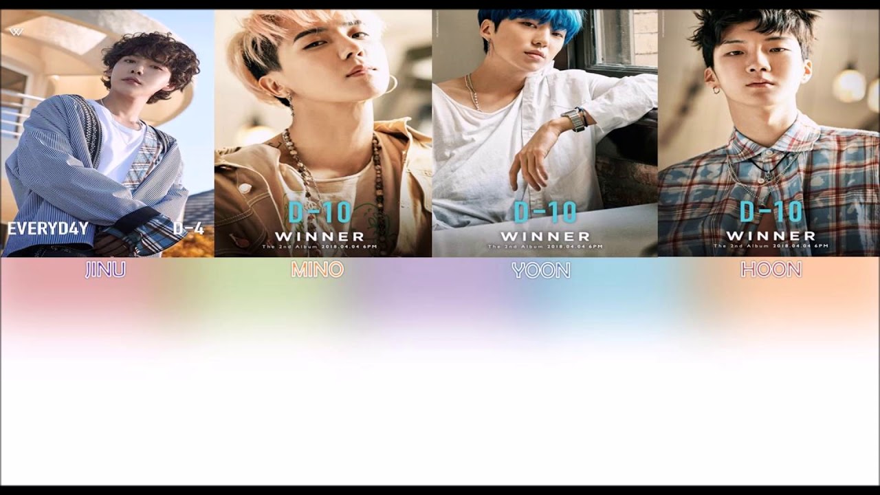 Everyday Lyrics - Winner - YouTube