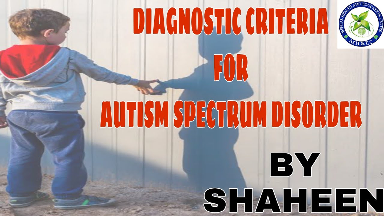 Diagnostic Criteria For Autism Spectrum Disorder | DSM-5 | Mental ...