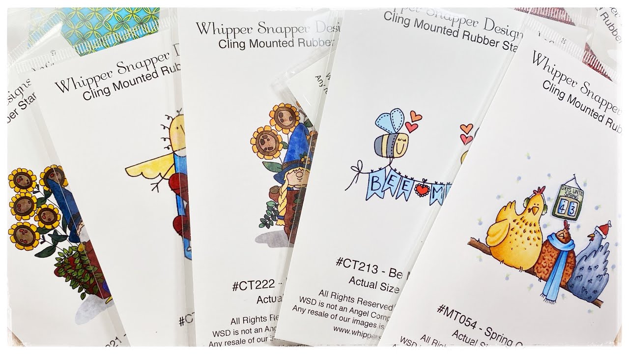 Spring Stamp Haul | Whipper Snapper Designs - YouTube
