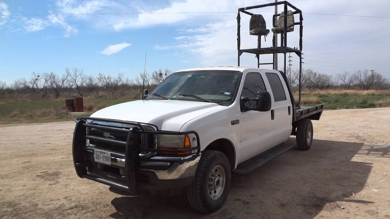 2001 Ford F250 Super Duty XLT 5.4 Flatbed Review - YouTube