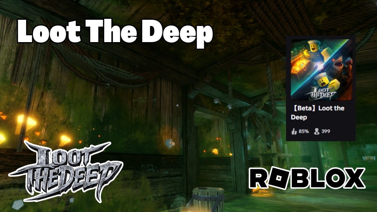 Loot The Deep Sea Diving Looting Game Roblox First Look - YouTube