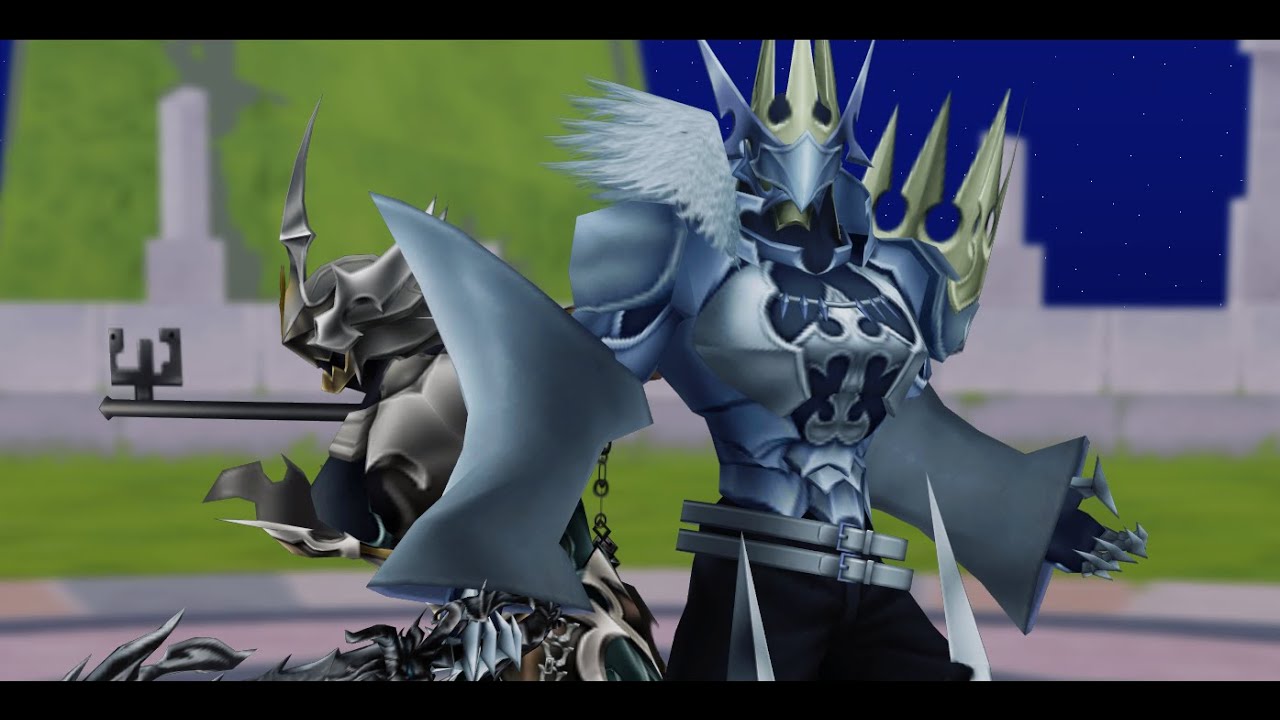 Kingdom Hearts Birth by sleep : Terra vs Armor Eraqus and No Heart ...