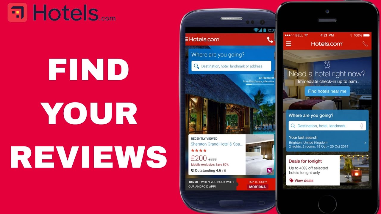 How To Find Your Reviews On Hotels.Com App - YouTube