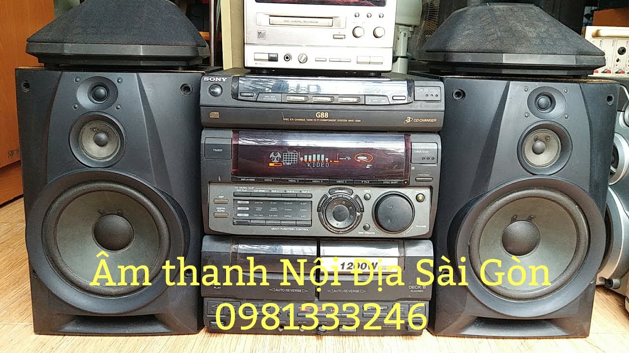 Dàn Sony G88 âm thanh cực hay zalo: 0981333246 - YouTube