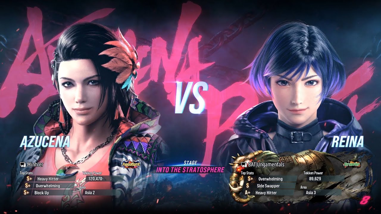 Tekken 8 - Minhler (Azucena) vs Reina - YouTube
