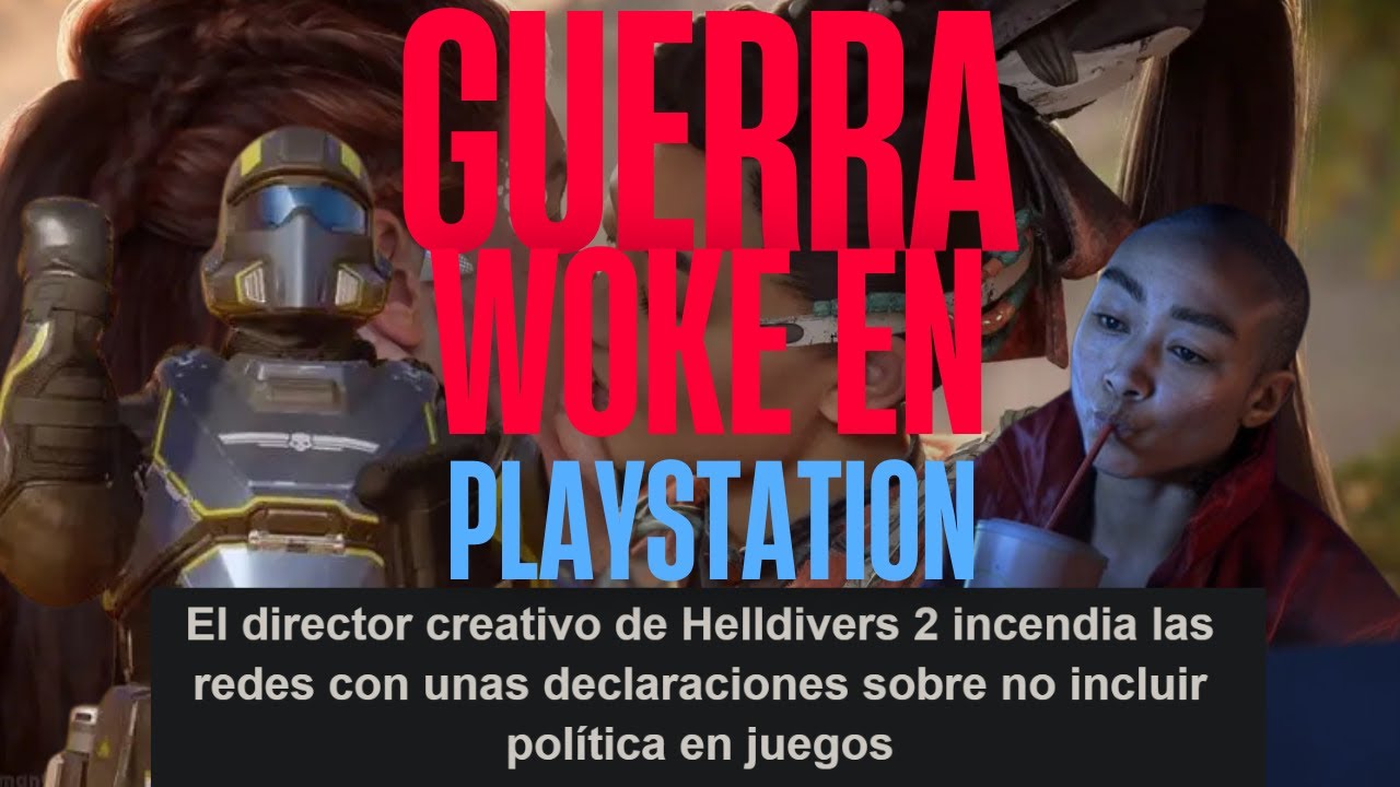 GUERRA WOKE EN PLASTATION: CREADOR DE HELLDIVERS 2 ARREMETE CONTRA LOS ...