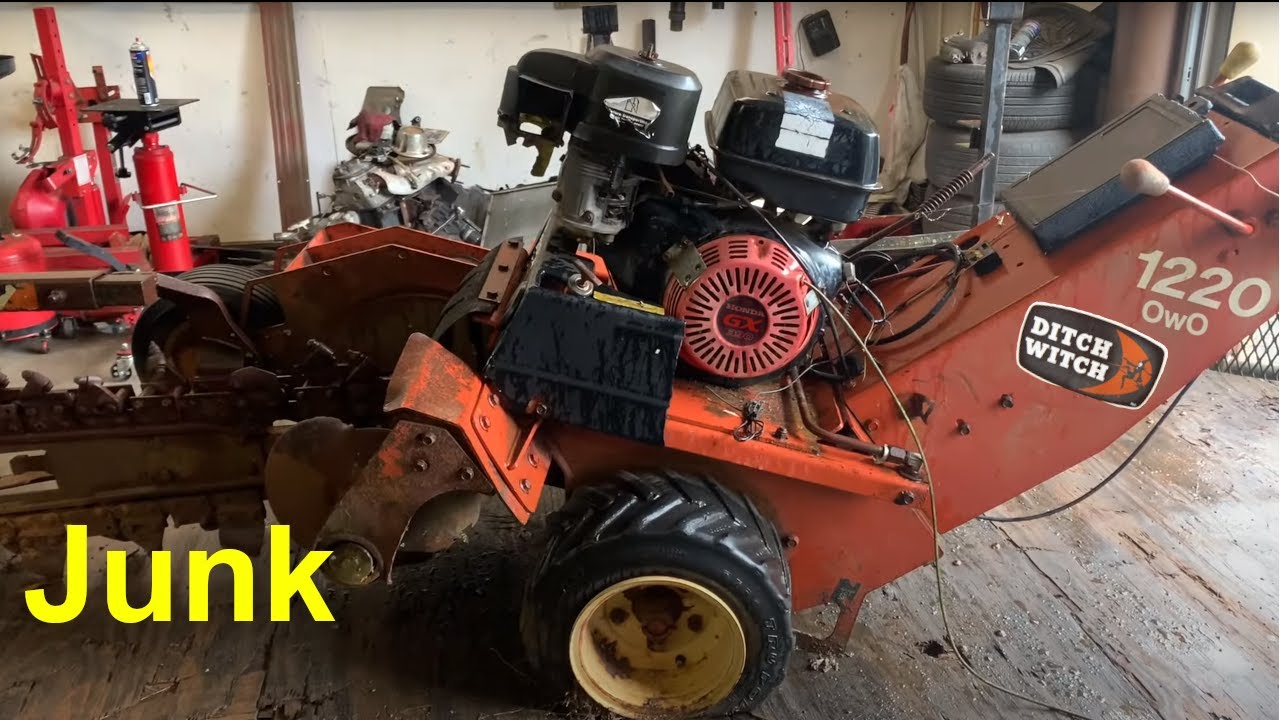 Save or Scrap? Ditch Witch 1220 - YouTube